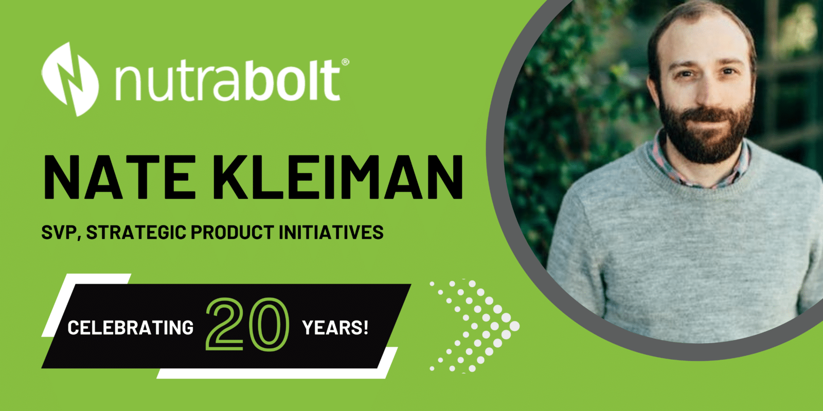 Nutrabolt honors Nate Kleiman's commitment to maximizing potential for ...