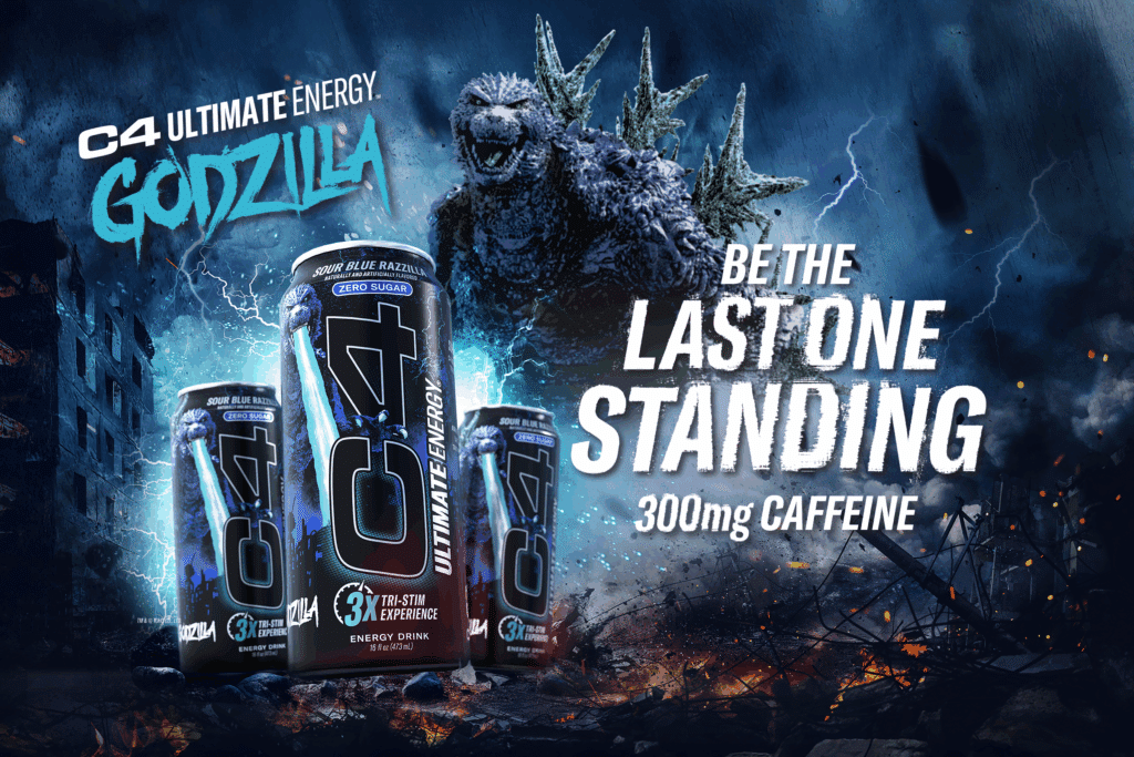 The King of the Monsters Meets the King of Energy: C4 Ultimate Energy ...